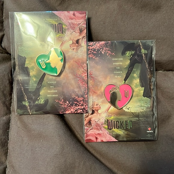 Accessories | New Wicked Movie Glinda Elphaba Pin | Poshmark